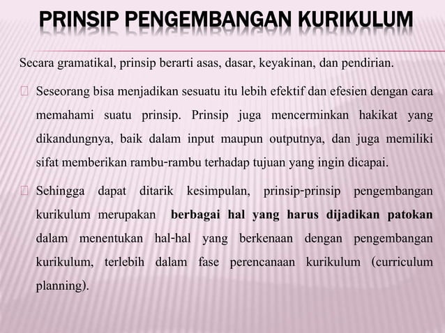 Landasan Pengembangan Kurikulum ppt | PPTX