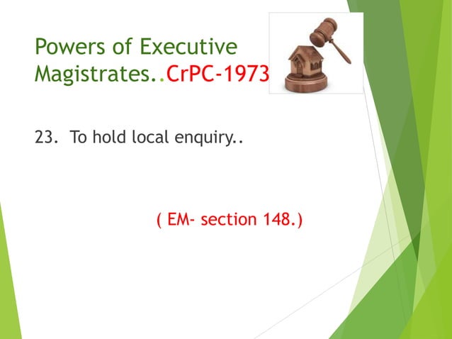 Duties and Responsibilities Of Executive Magistrates- PPT from James ...