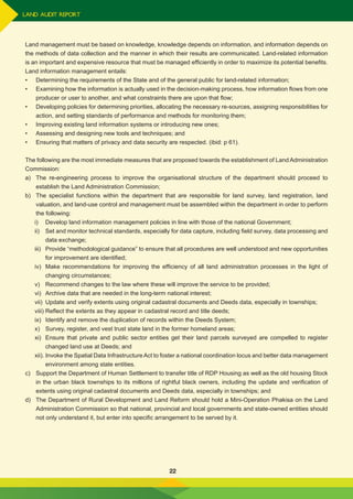 Land Audit Report | PDF | Agriculture | Industries