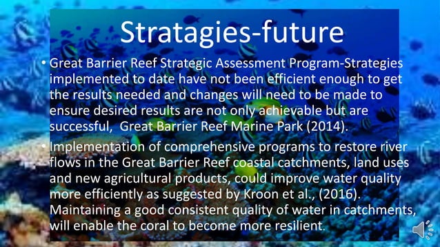 EDC171 Landbased runoff and the great barrier reef | PPT