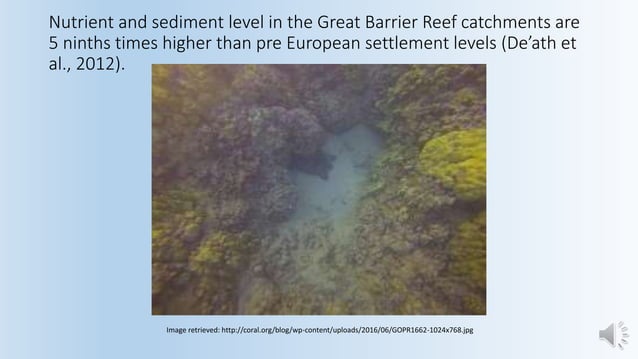 EDC171 Landbased runoff and the great barrier reef | PPT
