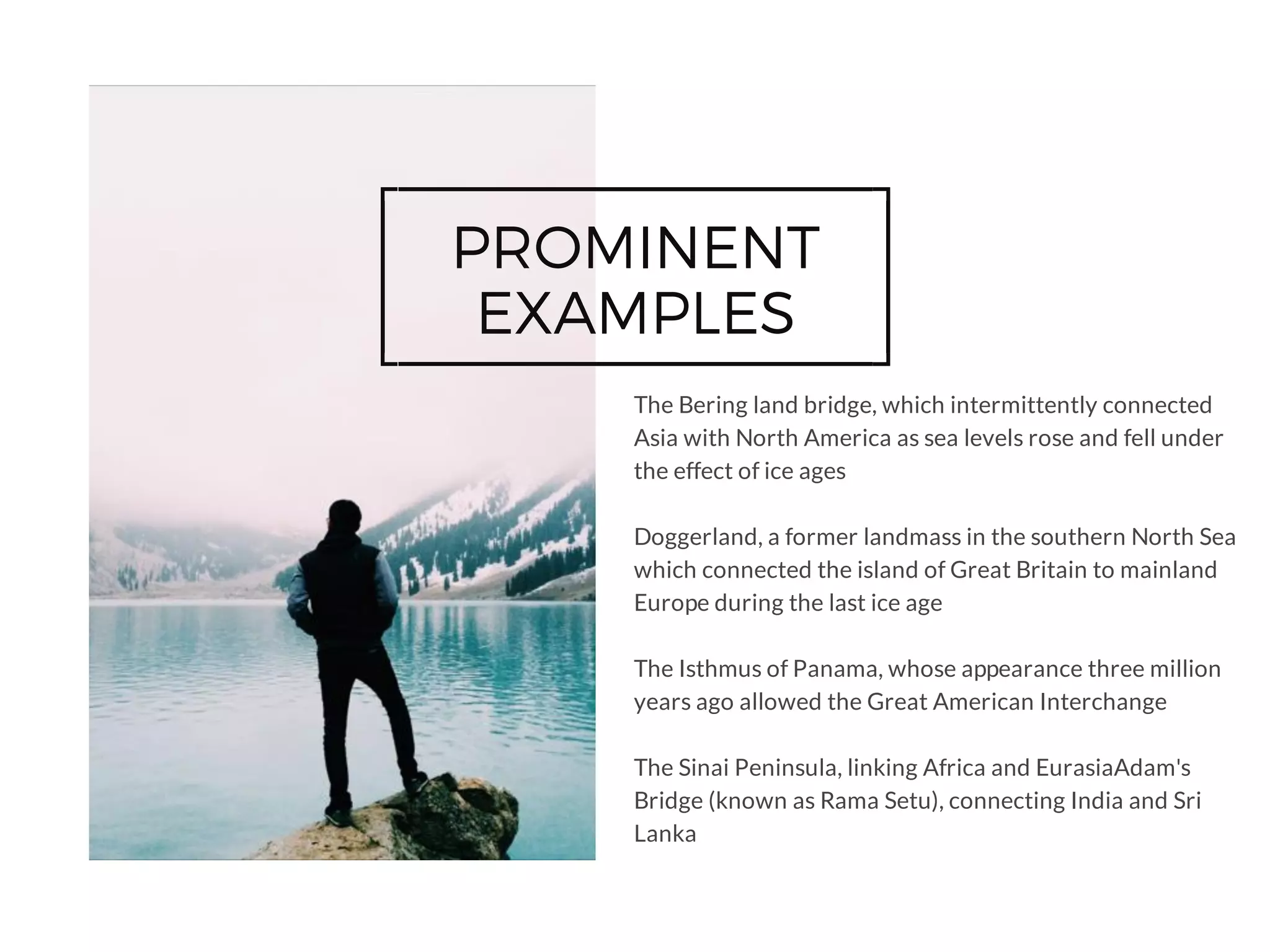 Land bridge | PDF