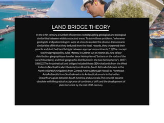 Land bridge | PDF