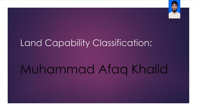 Land capability classification | PDF | Agriculture | Industries