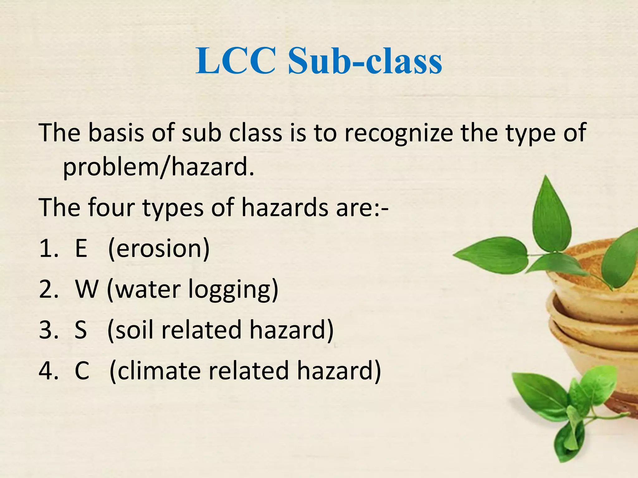 Land capability classification | PPTX