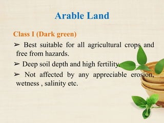 Land capability classification | PPTX