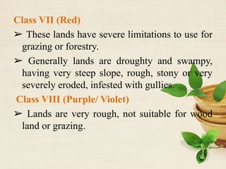 Land capability classification | PPTX
