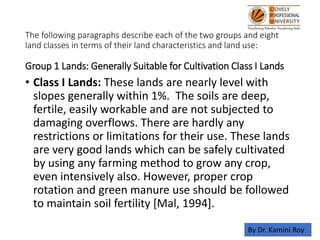 Land capability classification sol 220 | PPTX
