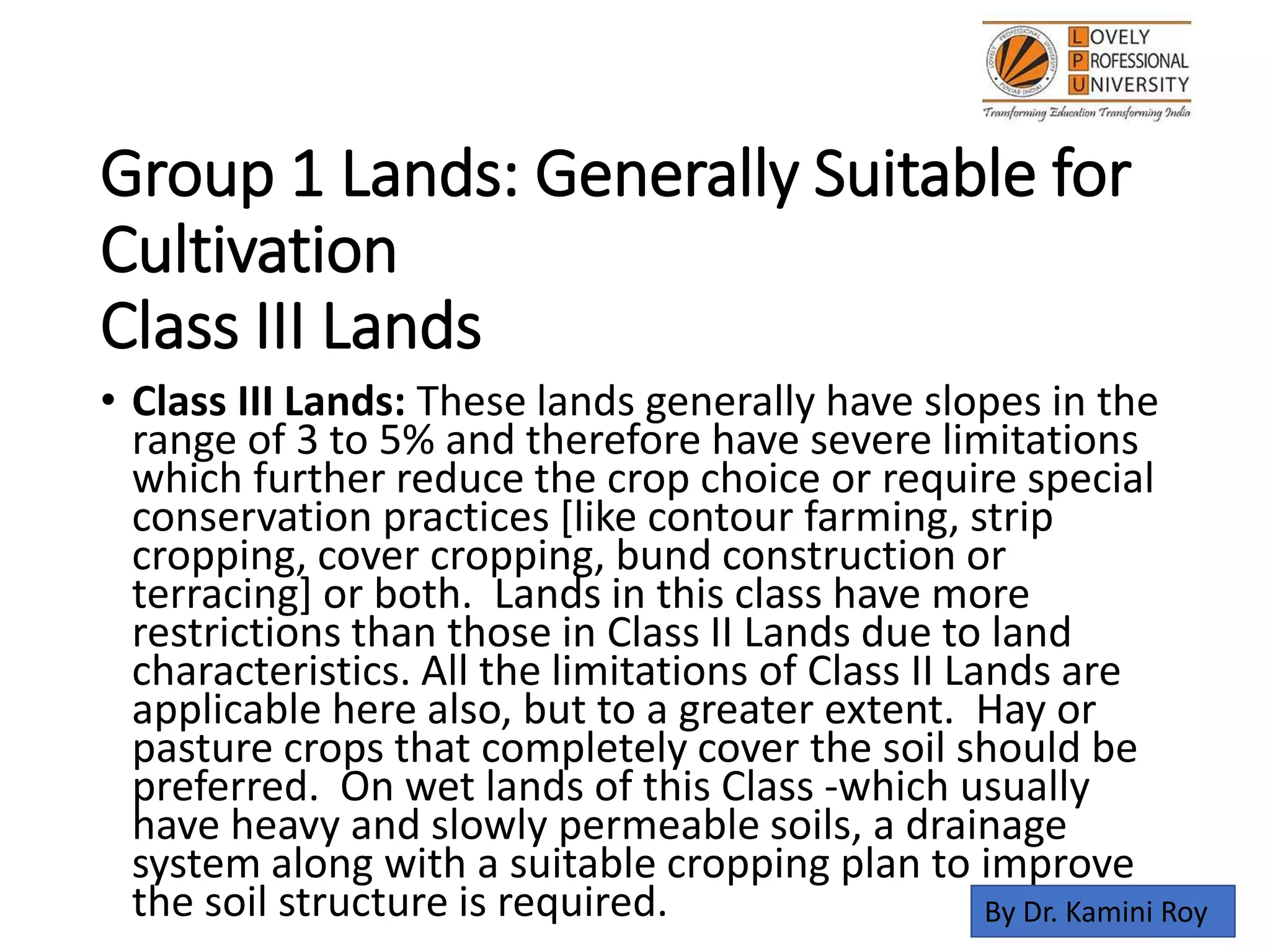 Land capability classification 16 04 2020 sol 220 desktop-0 kj4hip | PPT