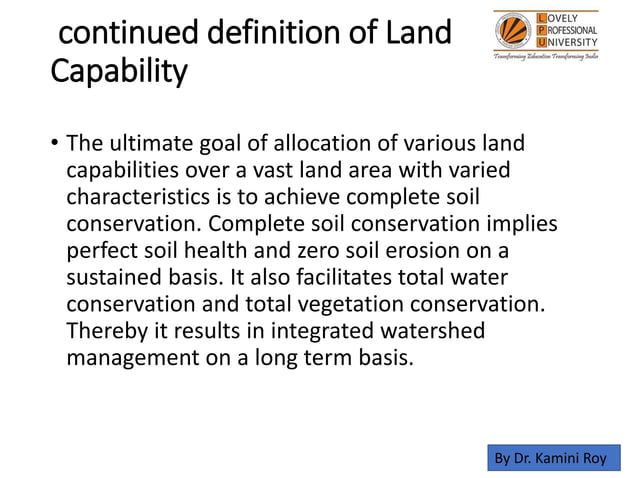 Land capability classification 16 04 2020 sol 220 desktop-0 kj4hip | PPT