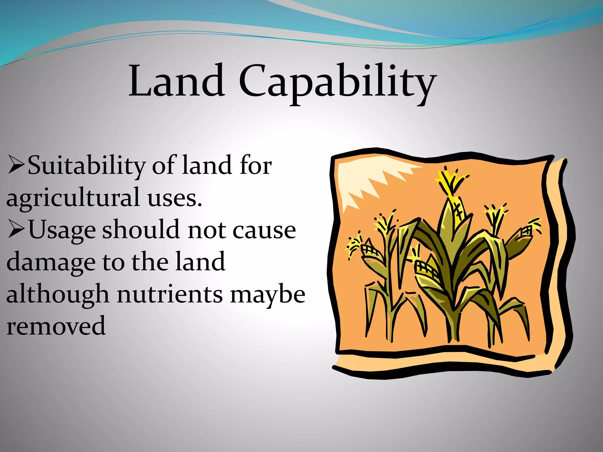 Land capability classification | PPTX
