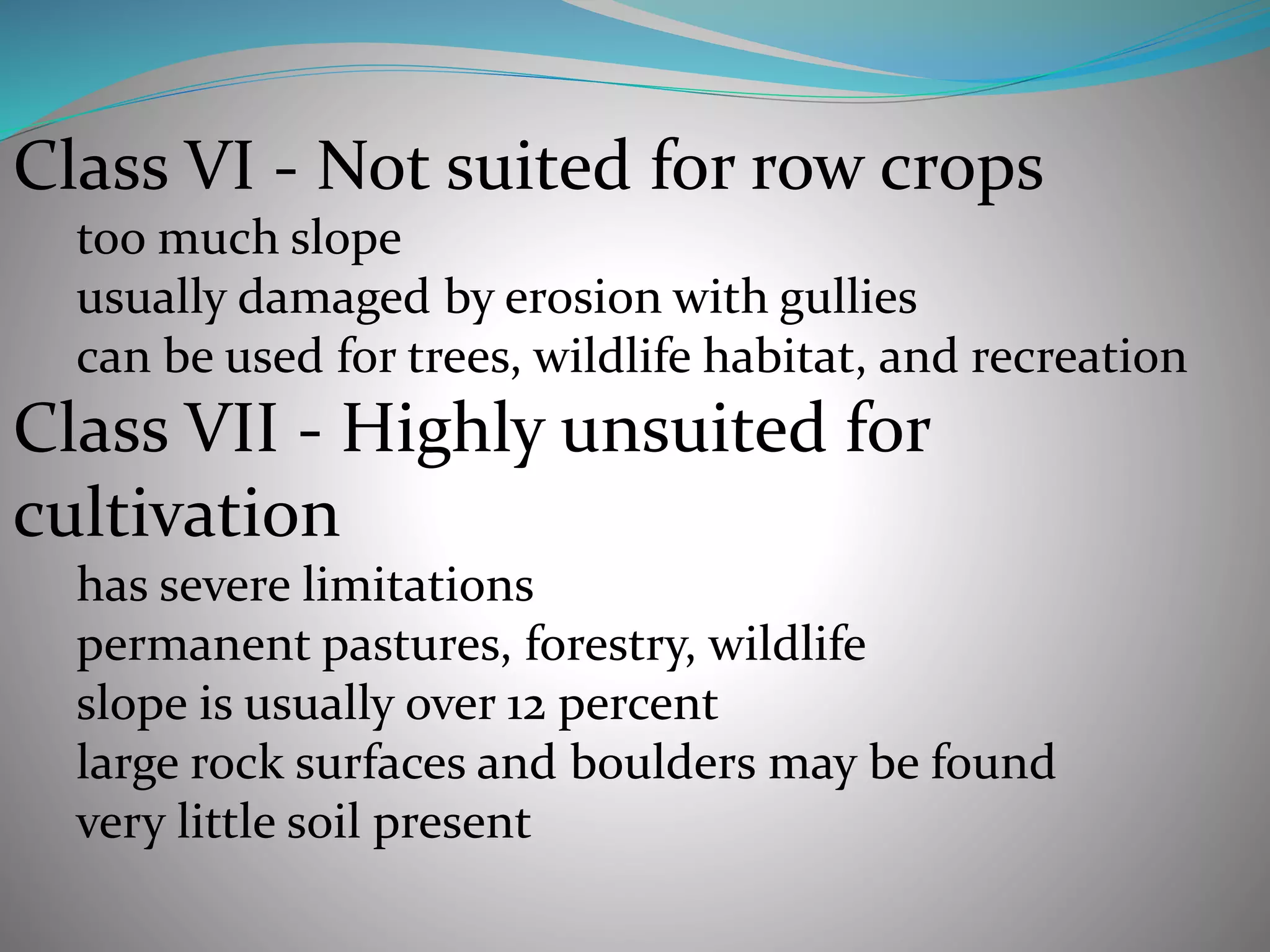 Land capability classification | PPTX