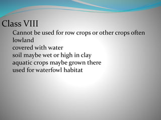 Land capability classification | PPTX