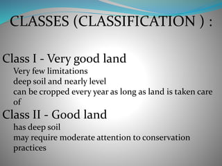 Land capability classification | PPTX