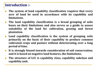 Land Capability Classification | PDF