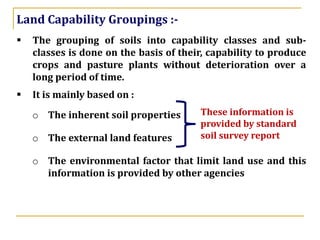 Land Capability Classification | PDF