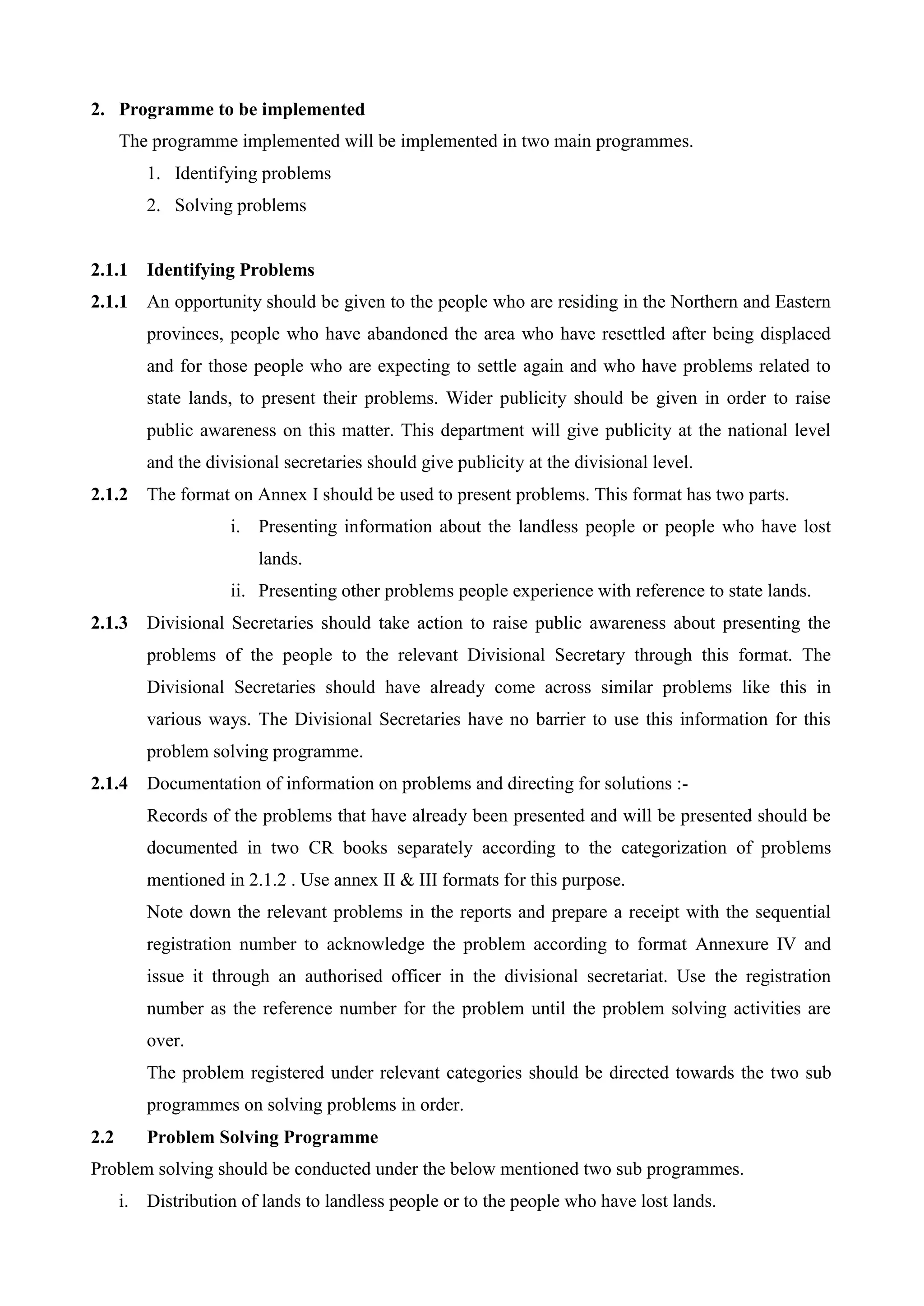 Land circular english | PDF