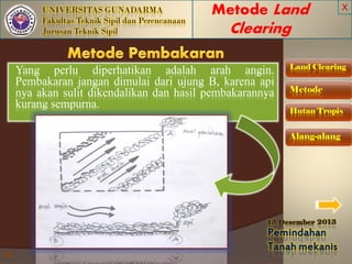 Land clearing | PDF