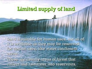 Reasons of Land Constraint | PPT