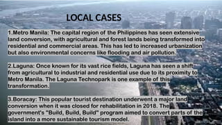 LAND CONVERSION-Human activities and Environment | PPTX