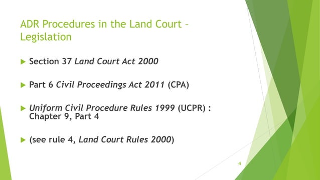 Land court and adr procedures final | PPT