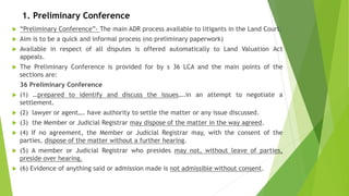 Land court and adr procedures final | PPT