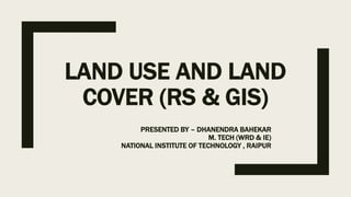 Land cover and Land Use | PPTX