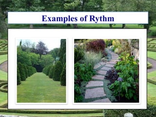 Principles and elements of landscape gardening | PPTX