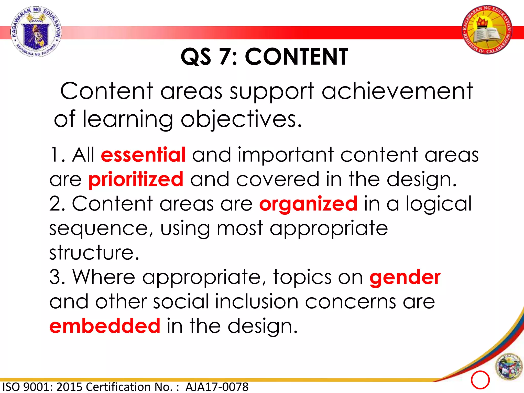 L and D Designing_QATAME | PPTX