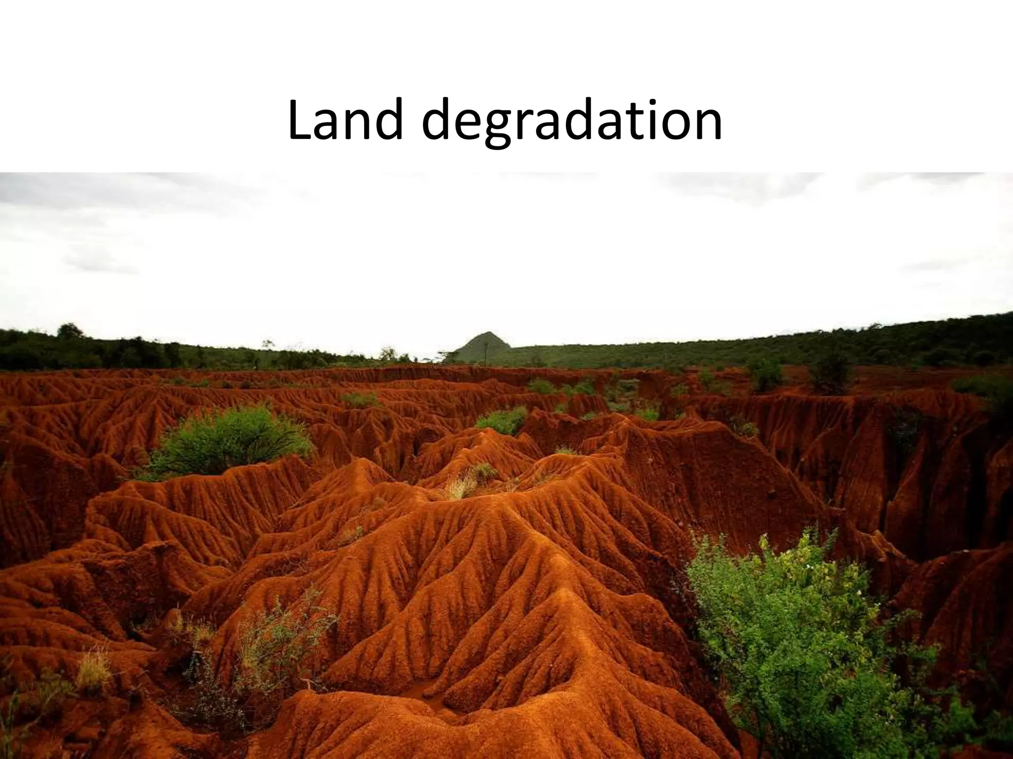 Land degradation | PPTX