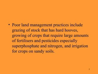 Land degradation | PPT