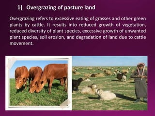 Land degradation and its management | PPTX