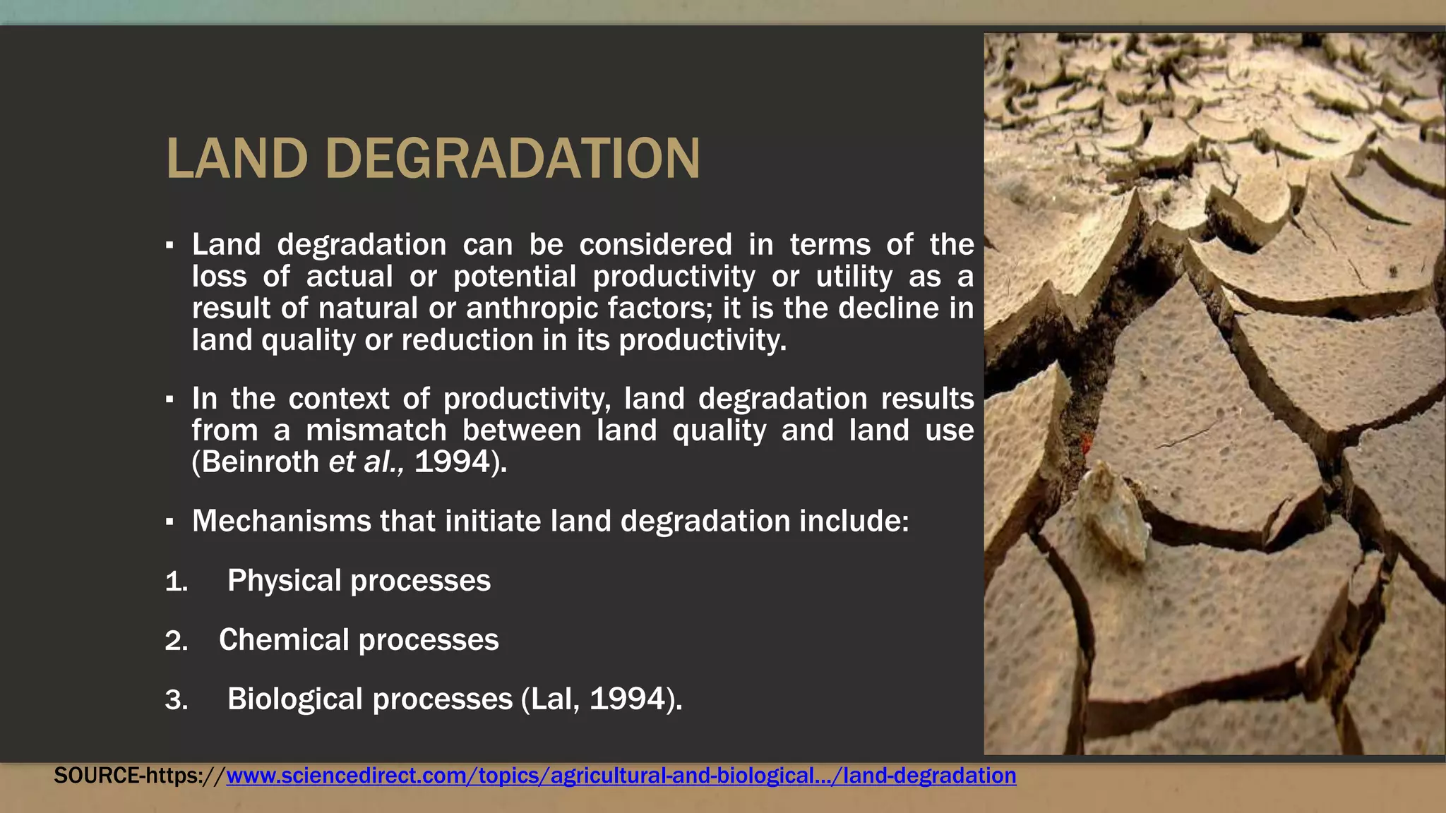 LAND DEGRADATION AND THEIR RESTORATION TECHNIQUES.pptx