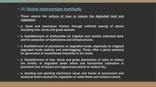 LAND DEGRADATION AND THEIR RESTORATION TECHNIQUES.pptx