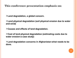 Land degradation final | PPT
