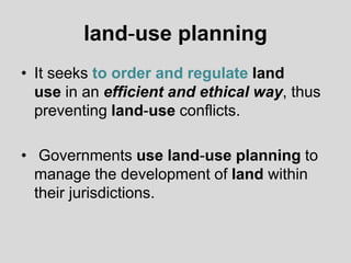 LAND DEVELOPMENT PLANNING | PPTX