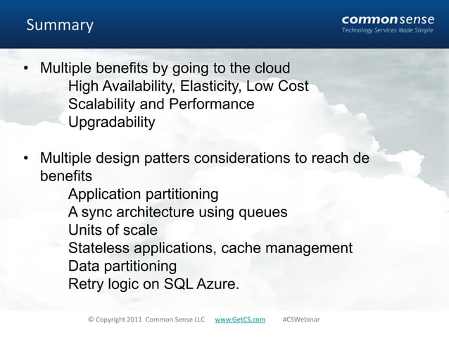Leverage Azure and SQL Azure to build SaaS applications | PPT | Free ...
