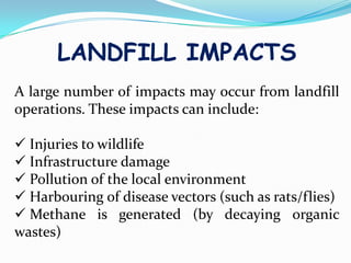 Landfills | PPTX