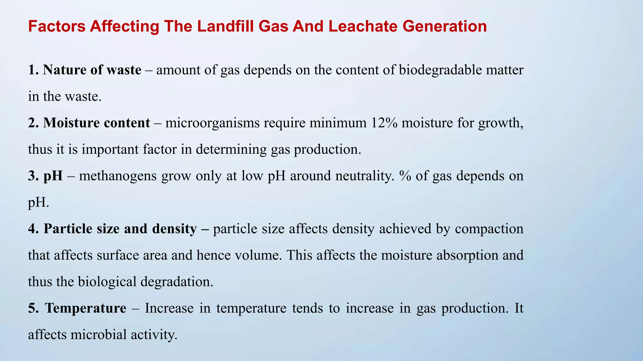 Landfill design and operation | PPTX