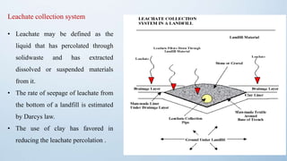 Landfill design and operation | PPTX