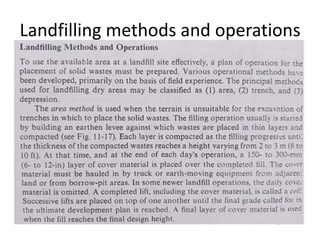 Solid Waste management: landfilling methods.pptx