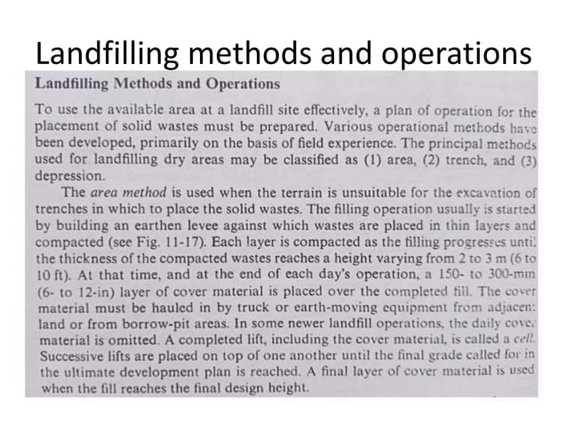 Solid Waste management: landfilling methods.pptx