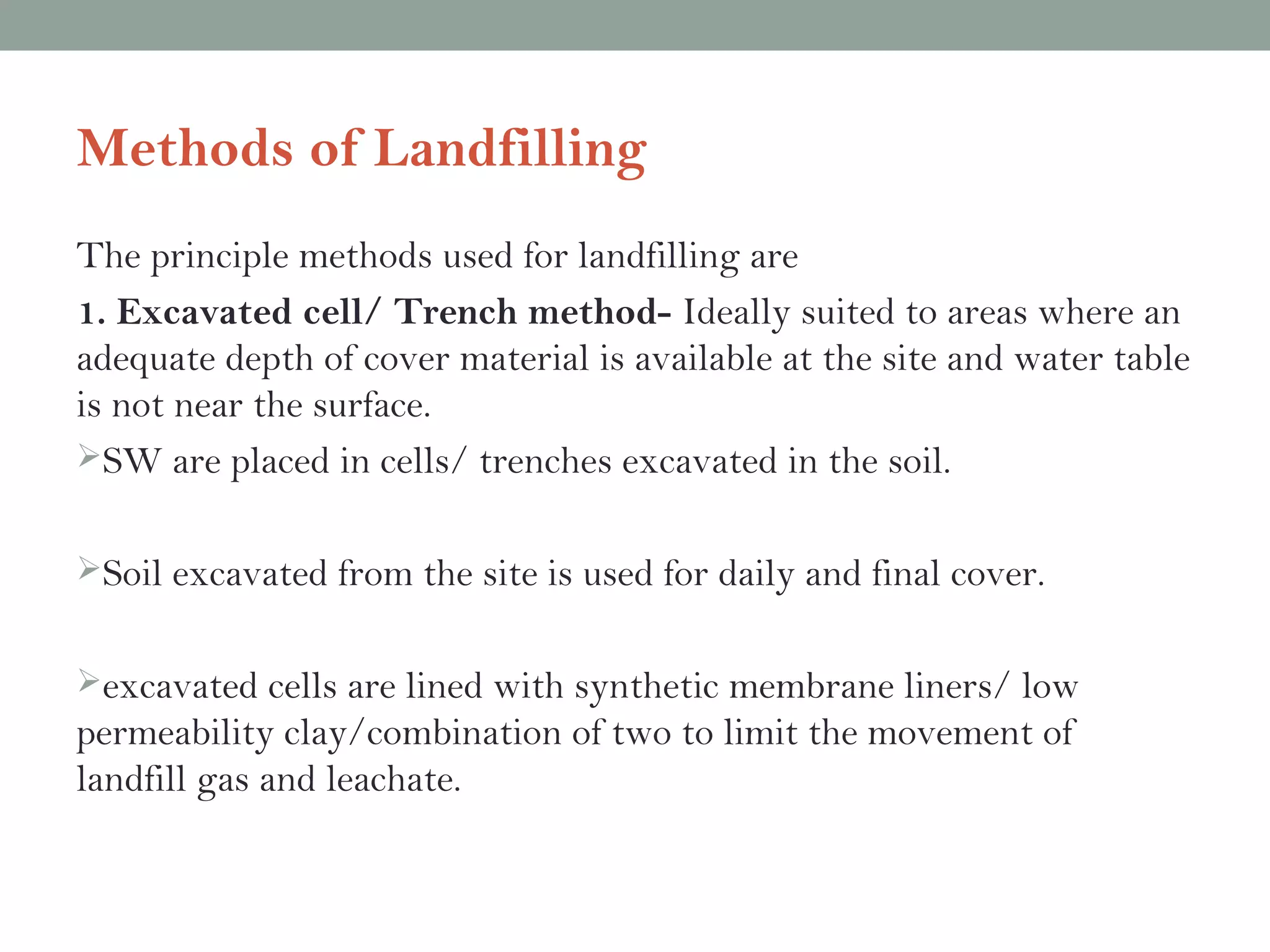 Landfilling | PPT