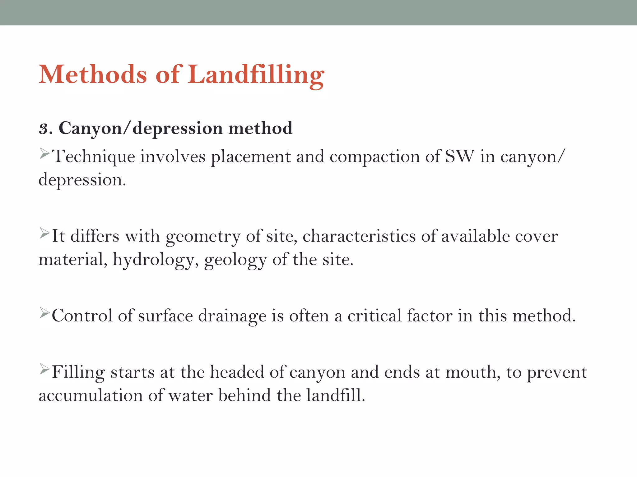 Landfilling | PPT