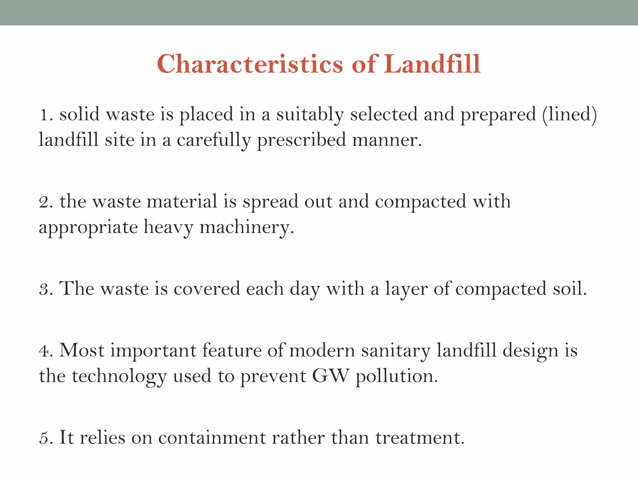Landfilling | PPT