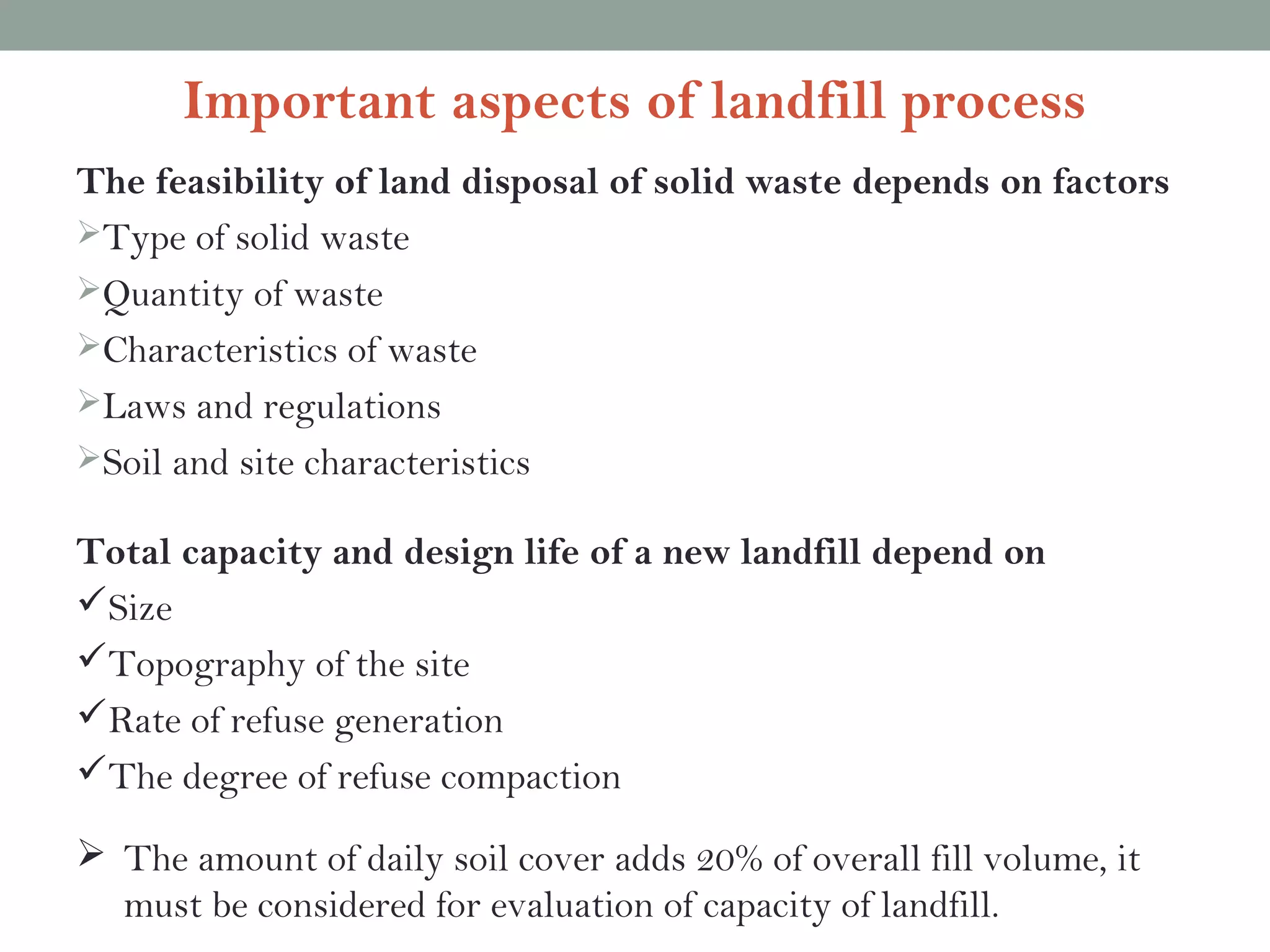 Landfilling | PPT