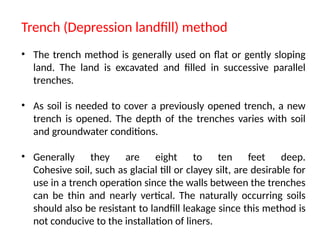 landfill methods_different methods of landfilling.pptx
