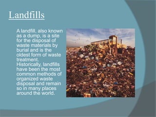 Landfills | PPTX