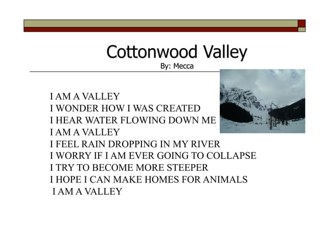 Landform poetry | PDF