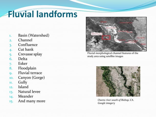 Landform characterization through satellite image | PPT